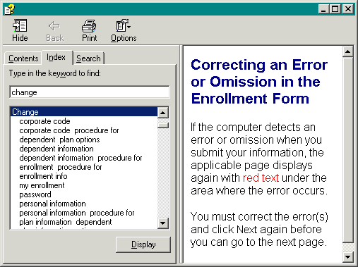 Getting Started with Help Overview
