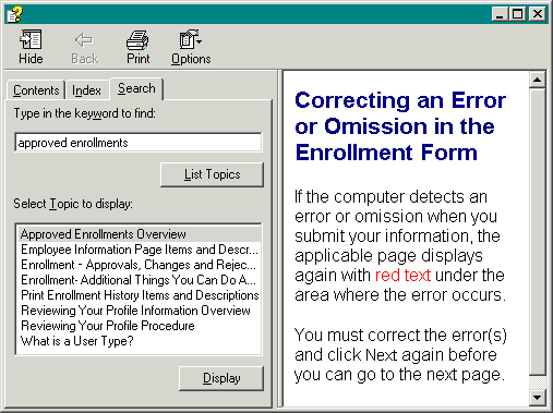 Getting Started with Help Overview